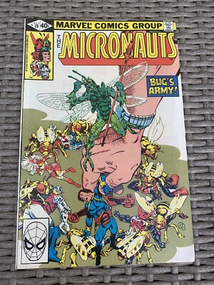 The Micronauts #19 Bugs Army - July 1980 Marvel Comic B18 | eBay