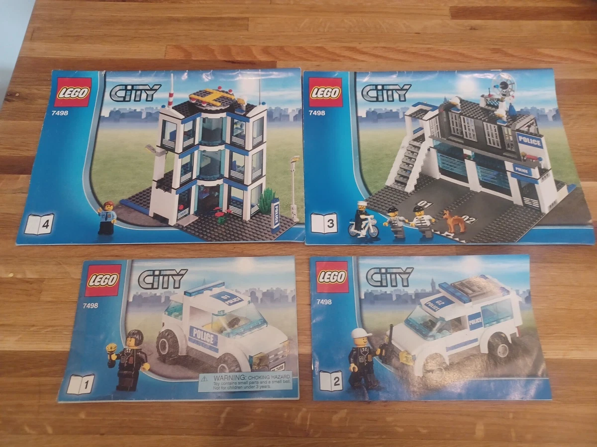 Lego Police Station 7498 Instructions