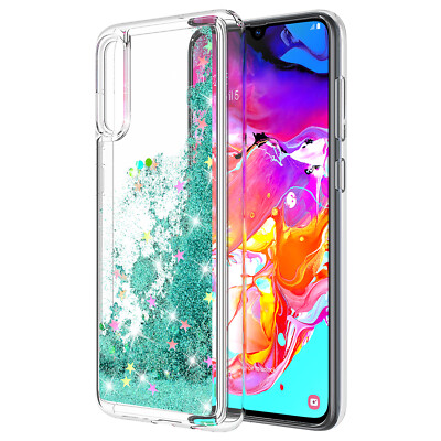 For Samsung Galaxy A70 Quicksand Glitter Sparkly Bling Liquid Shiny ...