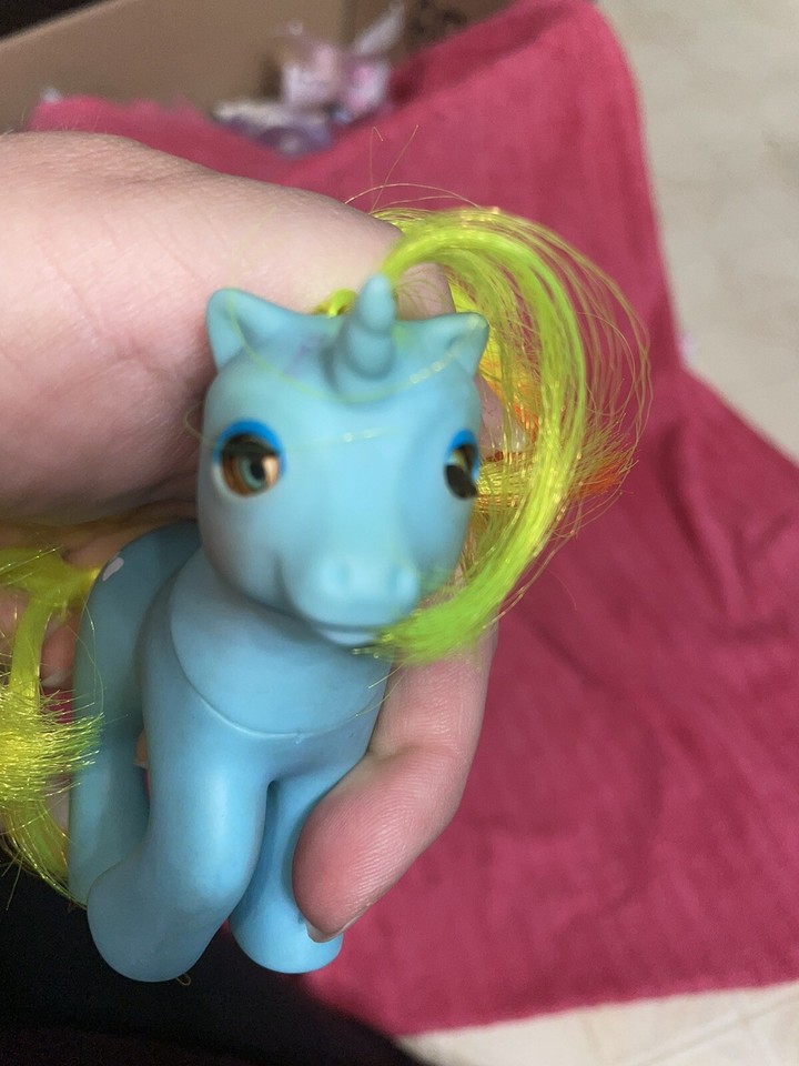 My Little Pony MLP G1 Beddy Bye Eye Baby - Ribbon - Vintage 1986 Hasbro ...