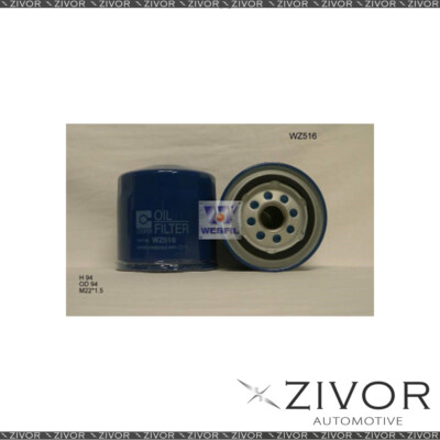 COOPER Oil Filter For Mazda MPV 2.5L V6 08/99-06/02 - WZ516 *By Zivor ...