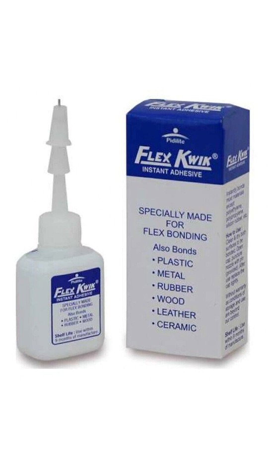 Pidilite Flex Kwik Super Glue Instant Adhesive - 20 gram Pack | eBay