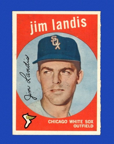 1959 Topps Set-Break #493 Jim Landis EX-EXMINT *GMCARDS* | eBay
