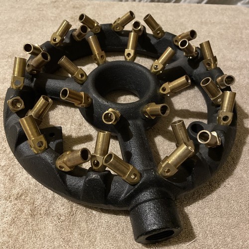 32-Heads Jet Burner Round Shape Propane Natural Gas Jet 32-Tips 80000 ...