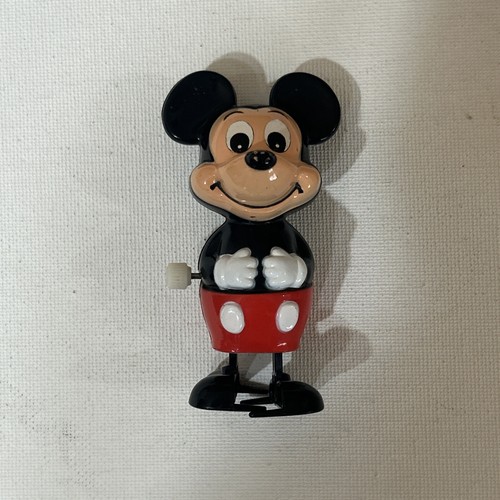 Vintage WALT DISNEY Wind-up MICKEY MOUSE Toy Non-working 1970s VTG No ...