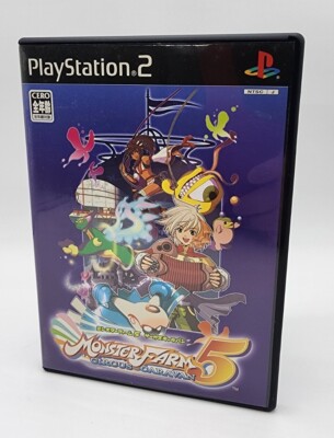 Japanese Monster Farm 5 Monster Rancher Playstation 2 PS2 Complete US ...