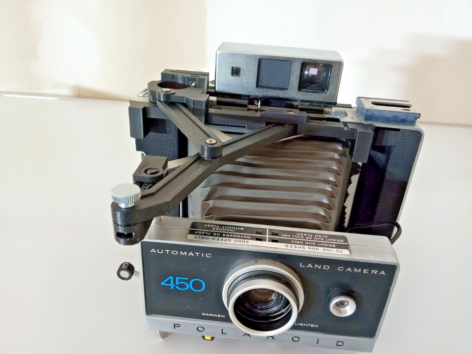 180 195 reversible conversion kit Polaroid Land camera to Graflok 2x3 ...