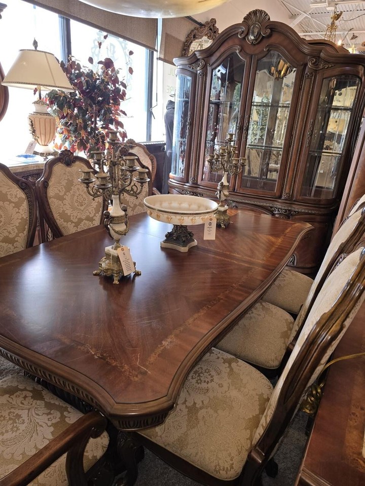 AICO by Michael Amini Bella Veneto 9PC dining room set | eBay