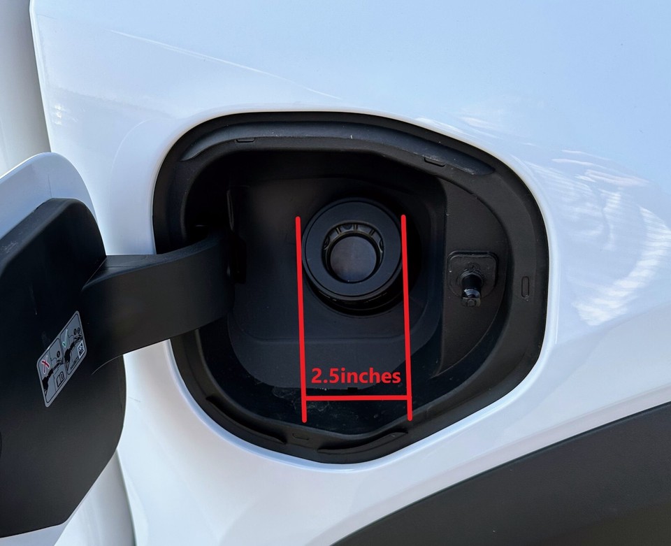 GM Capless Gas Cap Dust Cover 2023 - 2025 Chevy Colorado & GMC Canyon ...