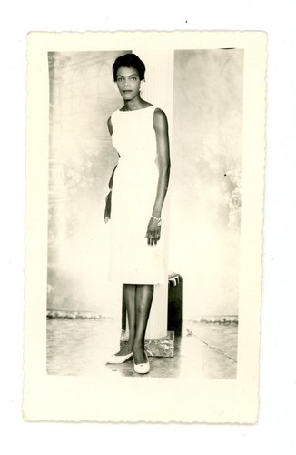 Glamorous African American Vintage found snapshot fashion Photo | eBay