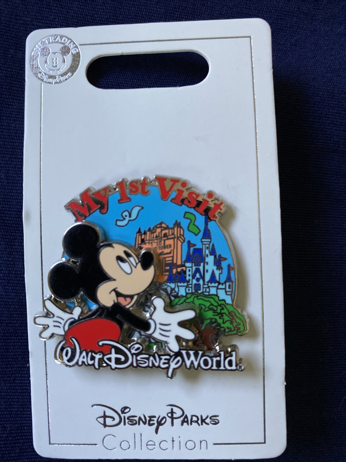 Disney Parks Walt Disney World Mickey Mouse My 1st First Visit Pin NOC ...