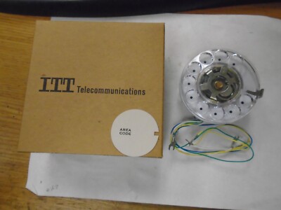 NEW! ITT TELEPHONE ROTARY DIAL 3800H FOR 10B PHONE | eBay