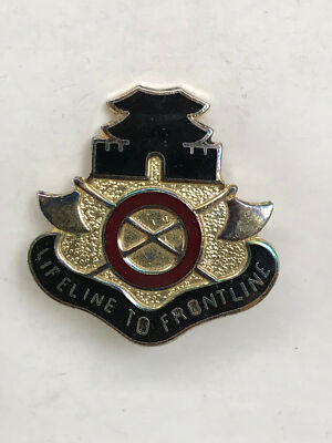 US Military Lapel Pin ~ 70th Transportation Battalion Army Unit Crest ...
