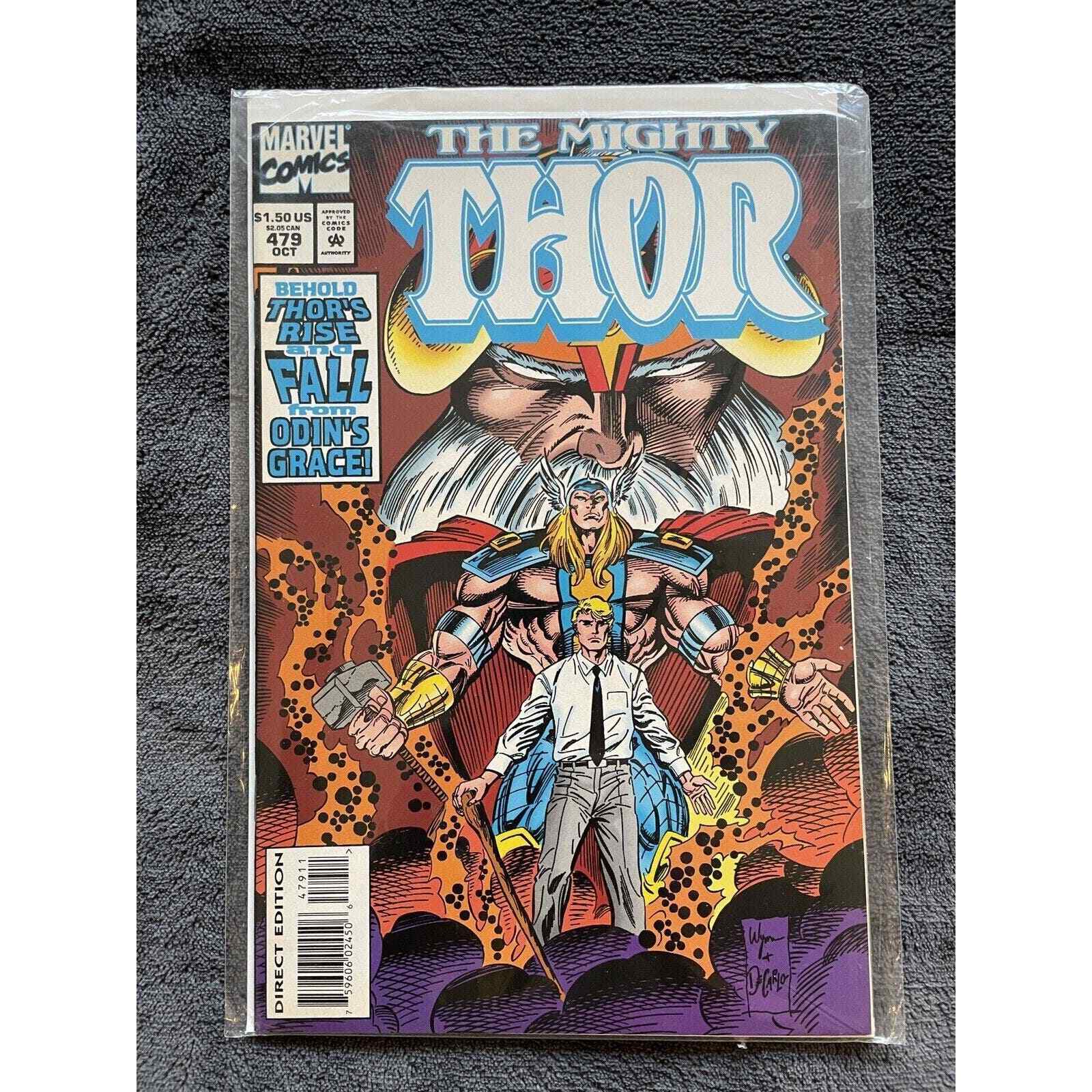 THOR #479 (1994) Don Blake, Volla, Odin, Loki, Marvel Comics | eBay