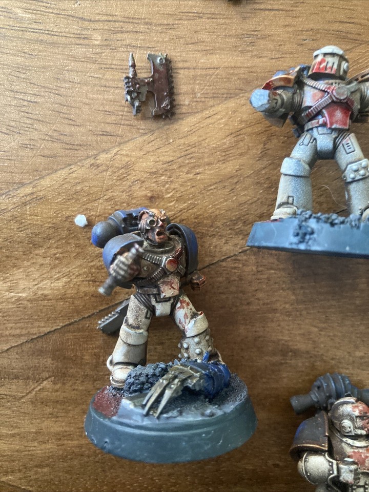 Warhammer 30k 40 Chaos Space Marines World Eaters Legion Army Bits ...