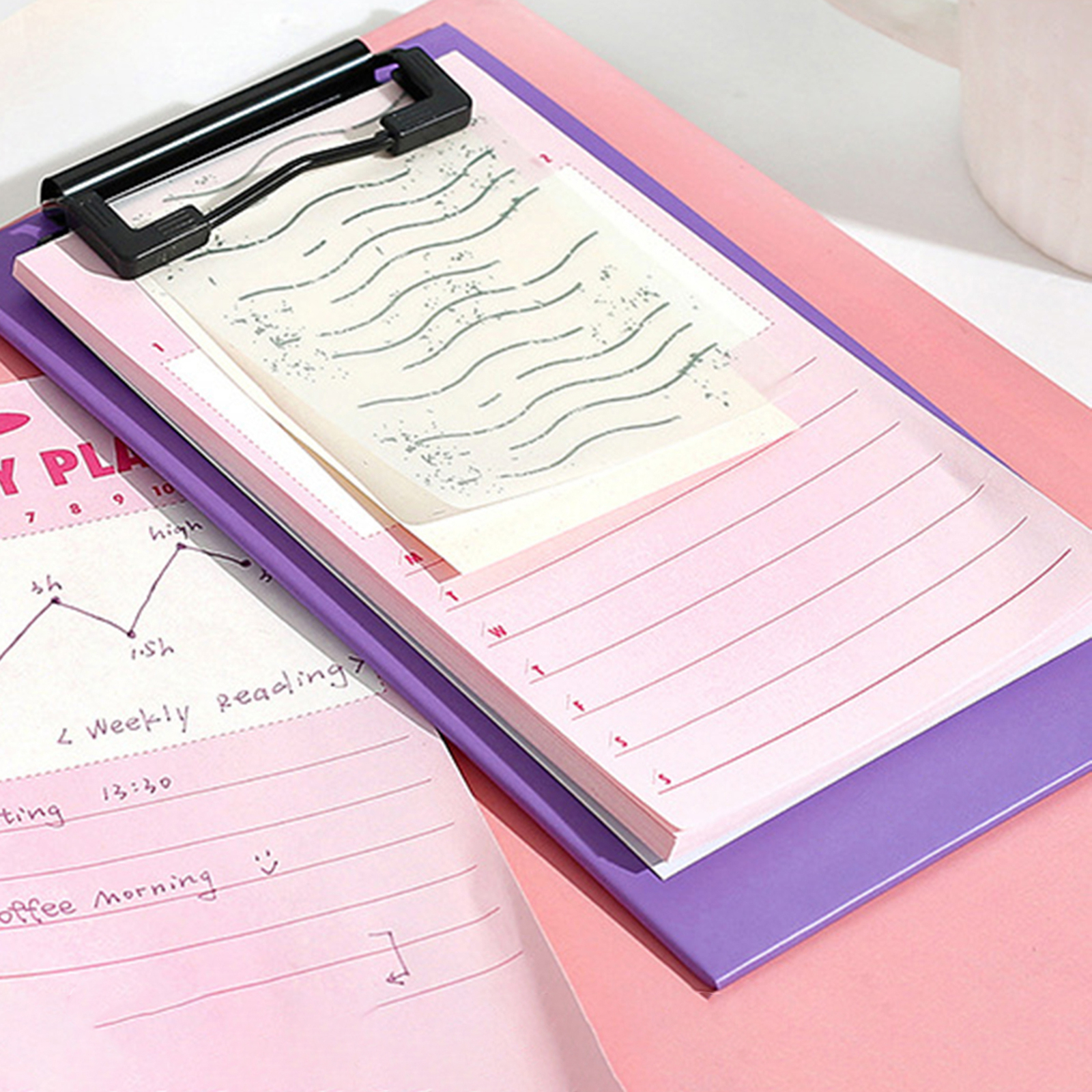 Clipboard Memo Note Smooth Writing Self-discipline Reading Notes ...