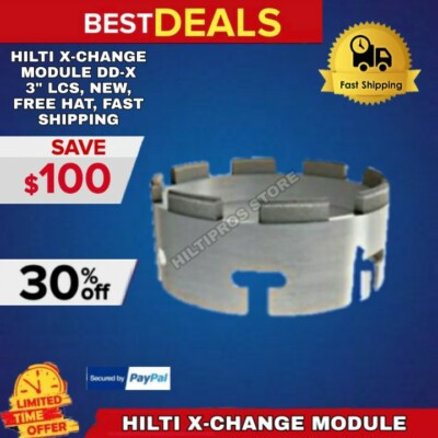 HILTI X-CHANGE MODULE DD-X 3" LCS, NEW, FREE HAT, FAST SHIPPING | eBay