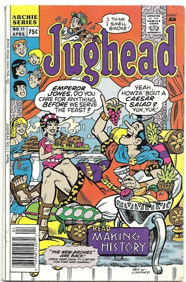 JUGHEAD Issue #11, from Archie Comics, April 1989. Jughead as Emperor Jones !!! | eBay