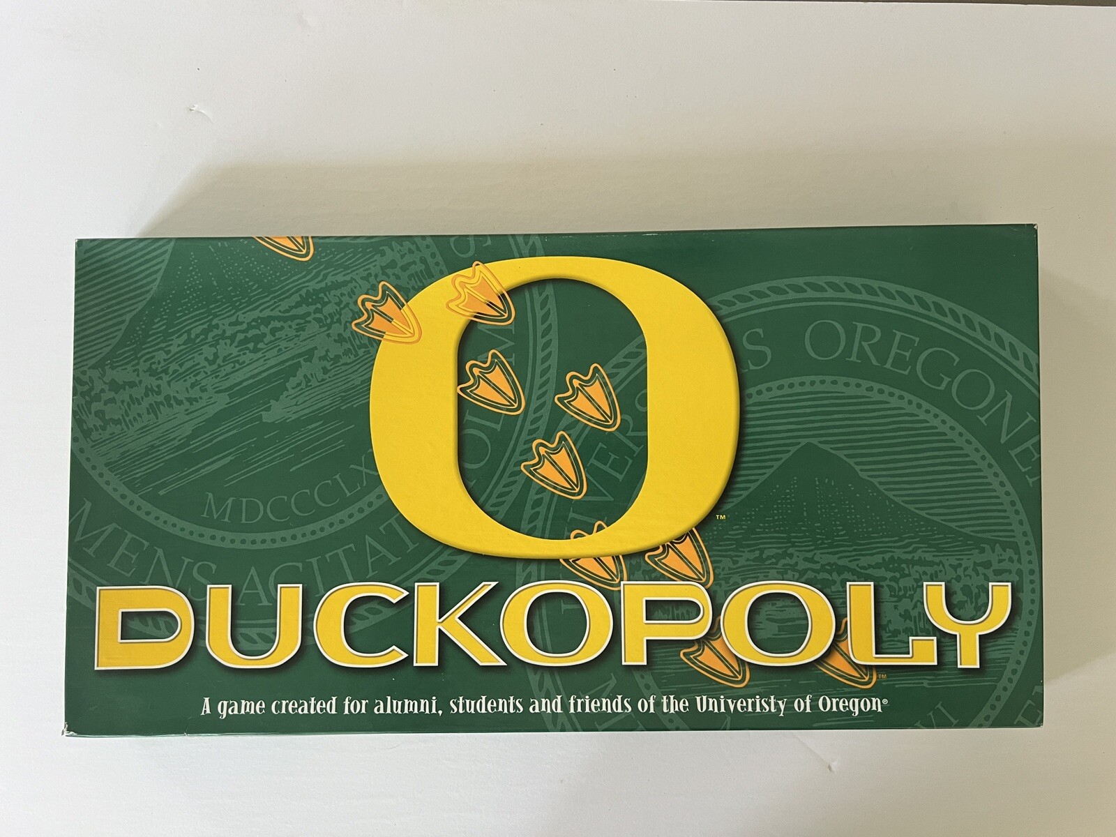 DuckOpoly Monopoly Board Game University of Oregon Ducks Collegiate ...