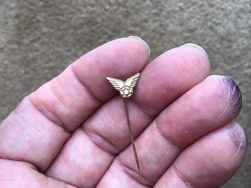 Vintage Tiny Air Force Pilot Wings Stick Pin Badge | eBay