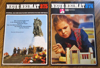 "Neue Heimat" - Journal of the DDR - Issue 3/74 or 3/75 | eBay