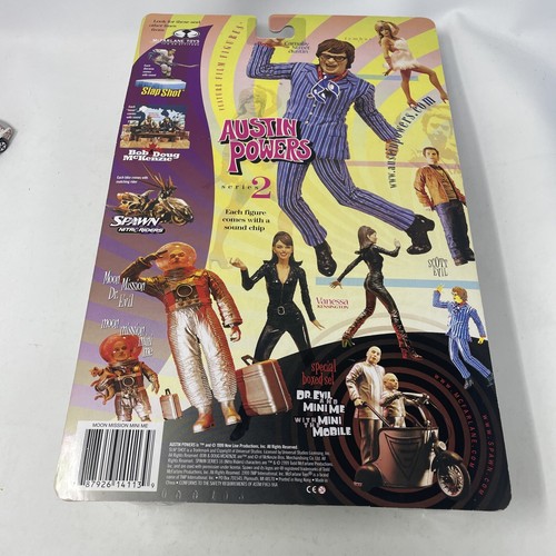 Austin Powers - Moon Mission Mini Me - 3" Action Figure 1999 McFarlane ...