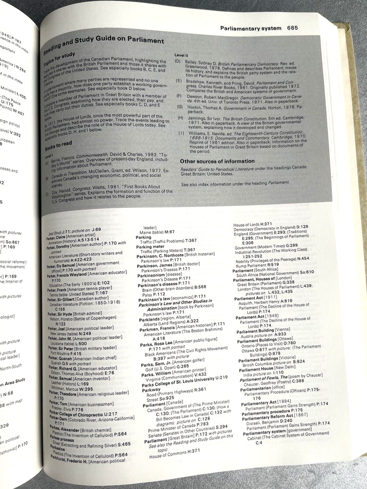 1990 Copyright World Book Encyclopedia Research Guide Index 22 | eBay