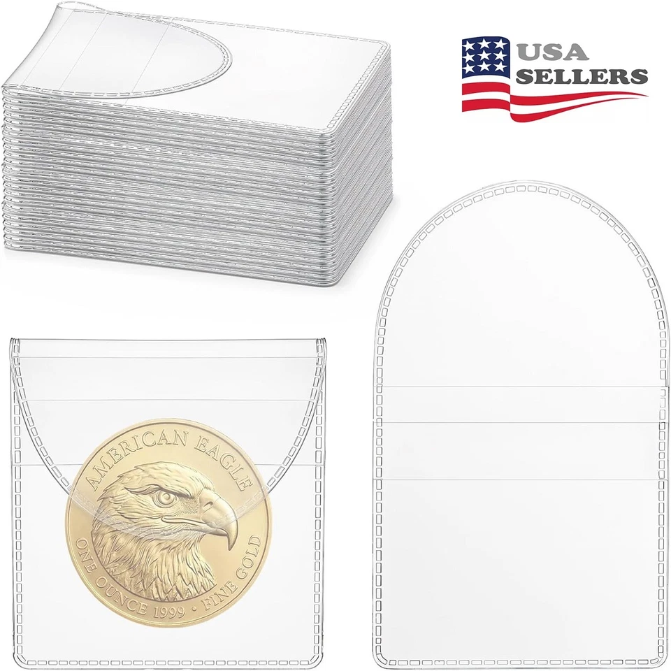 coin sleeves products for sale | eBay