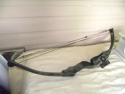VINTAGE...BEAR...BLACK BEAR...COMPOUND BOW. | eBay