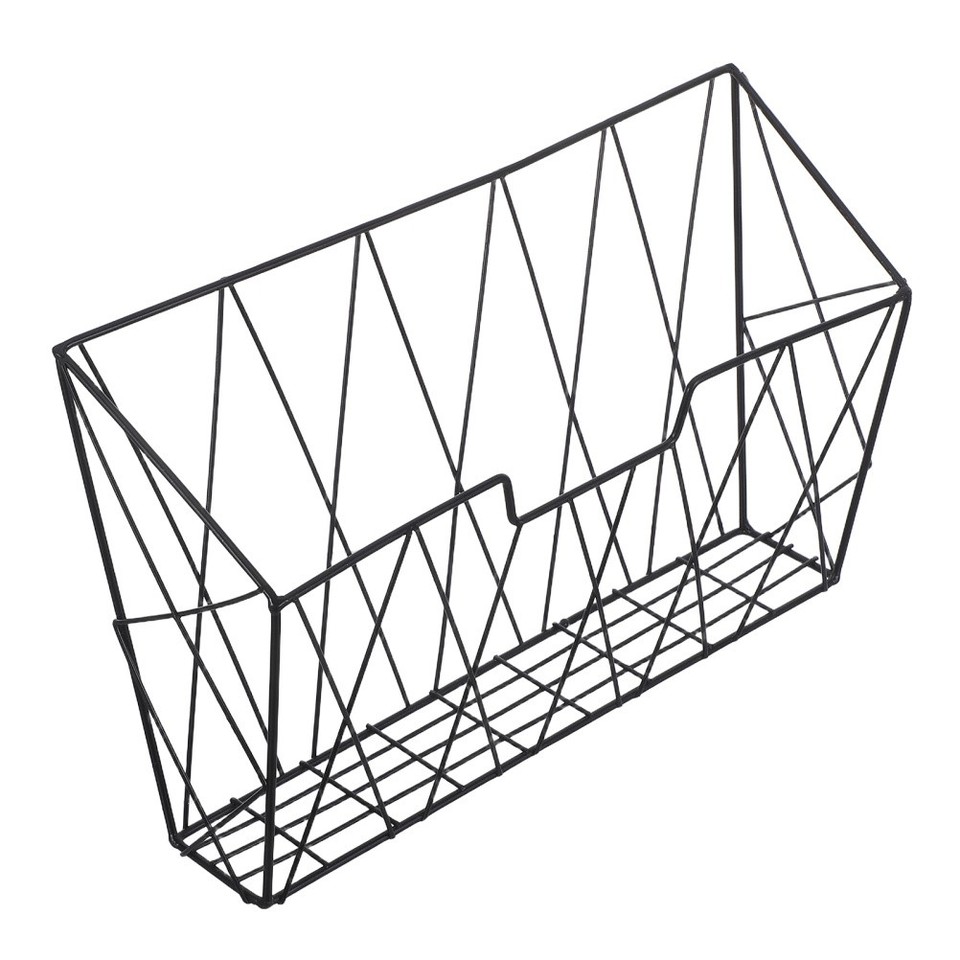 Decorative File Folder Holder Magazine Rack for Bathroom Wall Hanging ...