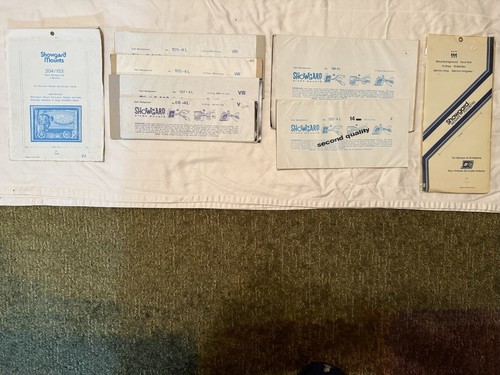 Showgard Assorted Large Stamp Mounts | eBay