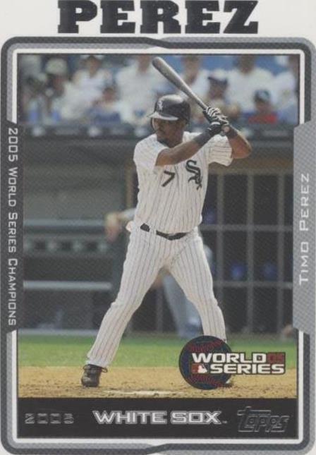 2005 Topps Chicago White SoxWorld Series Champions - Timo Perez #9 for ...