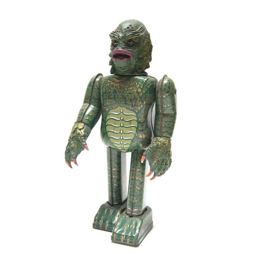 1991 UNIVERSAL STUDIOS MONSTERS ROBOT HOUSE JAPAN Merman WIND UP TIN ...