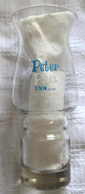 Vintage 1975 Kapok Tree Inn Peter Pan Inn Hurricane Tiki Glass Urbana ...