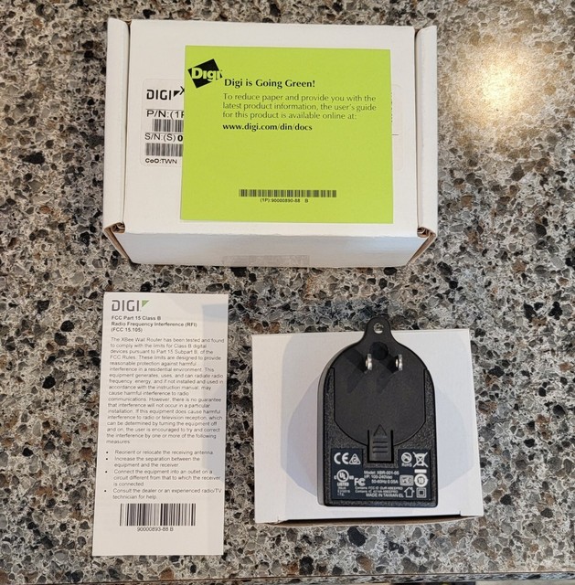 Digi XBee Range Extender Digi Mesh 2.4 US ZigBee xr-m14-cwp1p1 for sale ...