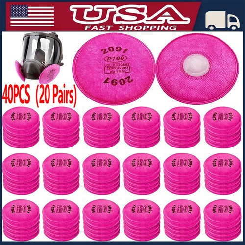 2-40PCS (20Pairs) 2091 Filters Replacement for 6000 6800 7000 Series ...