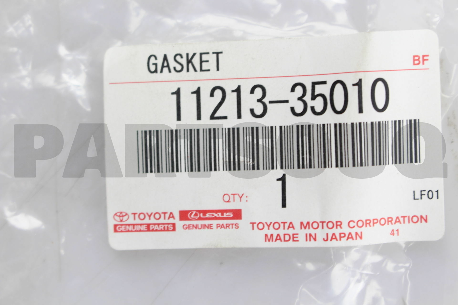 1121335010 Genuine Toyota GASKET, CYLINDER HEAD COVER 11213-35010 | eBay