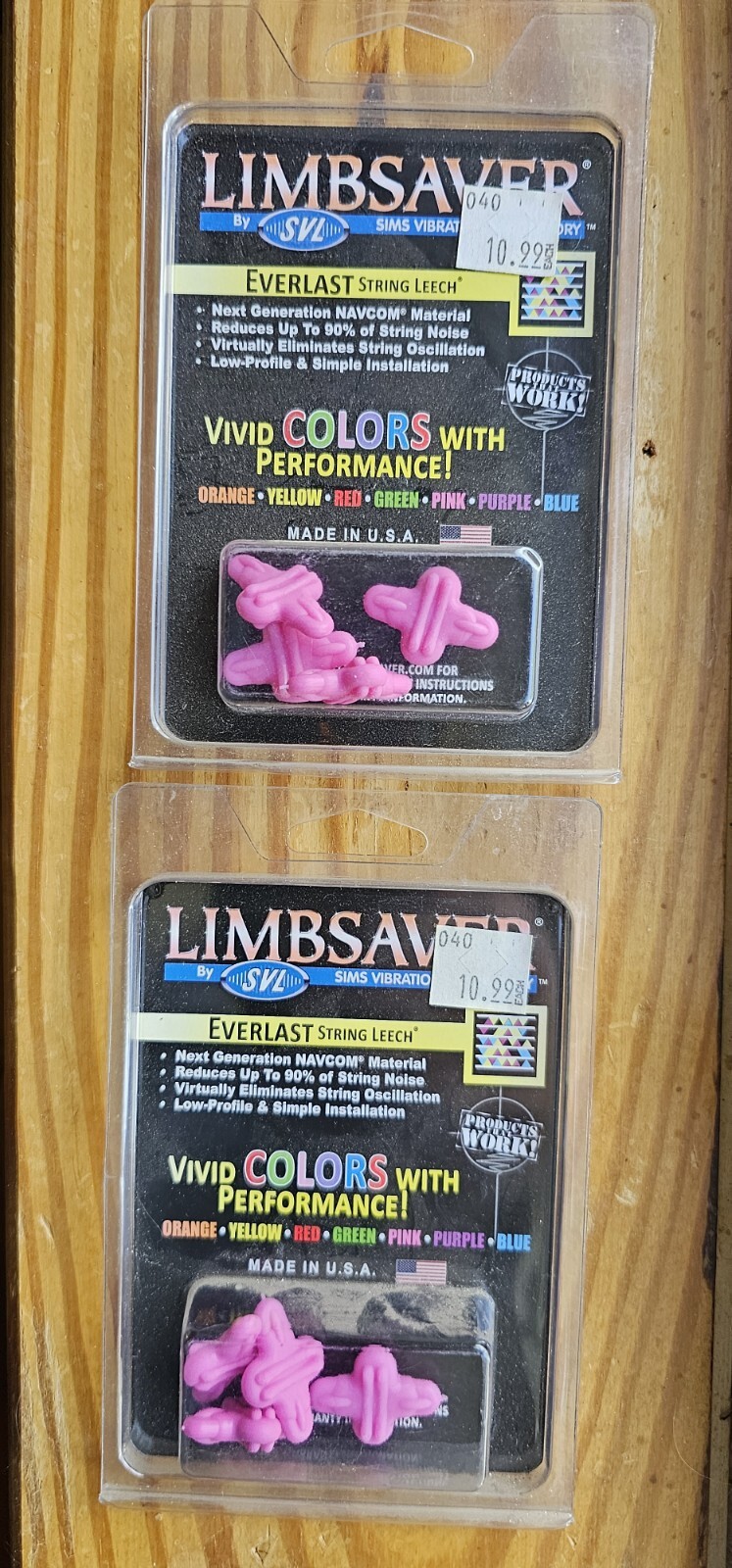 2 Packages Limbsaver Everlast String Leech 2-Pack PINK Model 3338 | eBay