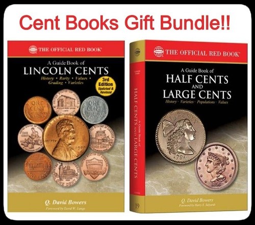 Official Guide Book For Lincoln Cents & Half Cents & Large Cents GIFT ...
