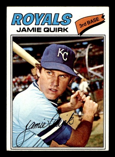 1977 Topps Baseball #463 Jamie Quirk EX *d7 | eBay