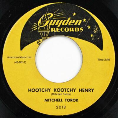 Mitchell Torok, Hootchy Kootchy Henry- Caribbean, Guyden Records 2018 ...