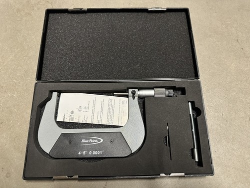 Blue Point (Snap-on) 4-5" SAE Outside Micrometer MIC5A Calipers ...