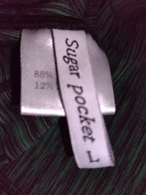 Sugar Pocket Women's Leggings Yoga Pants with Side Pocket Small Blue ...