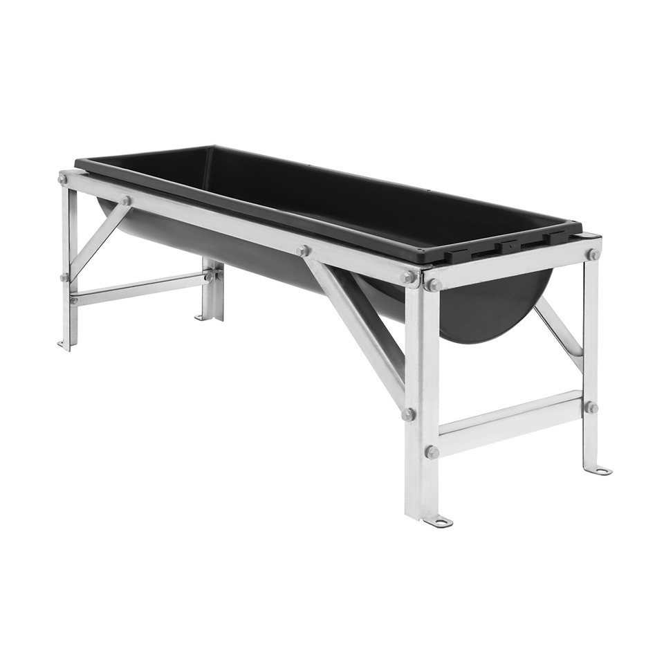 Livestock Feed Trough Long Large Capacity Feeder Feed Trough with Stand ...
