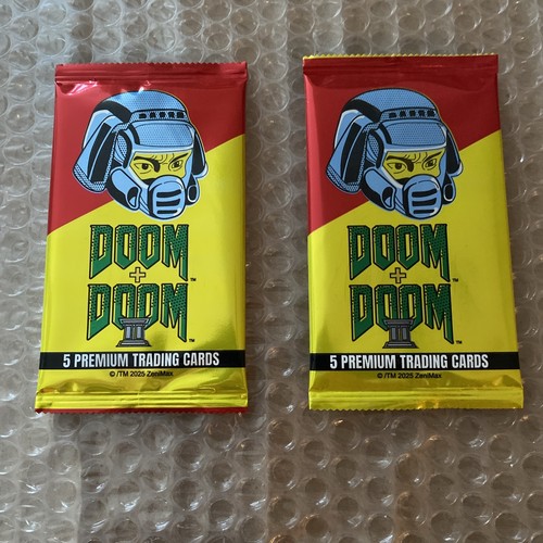 NEW DOOM 1 + 2 Premium Trading Cards Pack LIMITED RUN GAMES Unopened ...