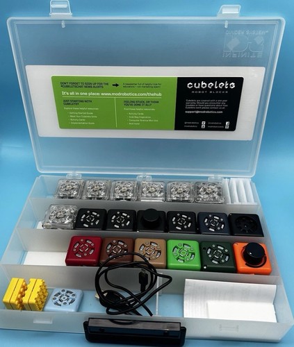 Cubelets Brilliant Builder Modular Robotics Stem Education Coding Set ...