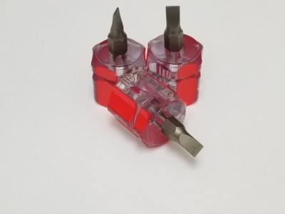 3pcs MINI SHORT STUBBY FLAT HEAD SCREWDRIVER TOOL USEFUL HANDY TOOLS | eBay