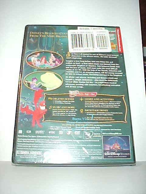 The Little Mermaid - Ariels Beginning (DVD, 2008) for sale online | eBay