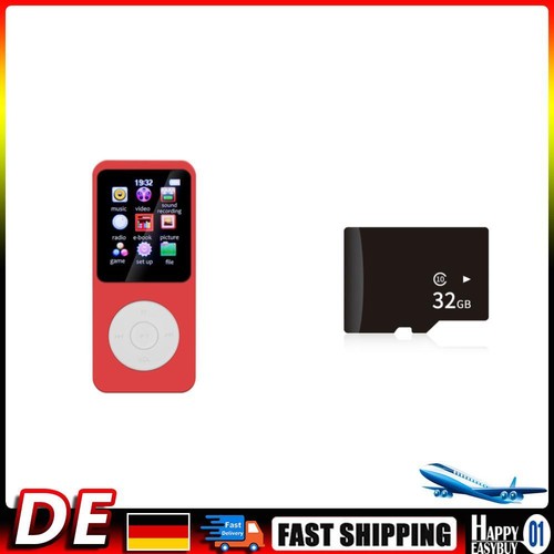 MP3 Player 1.8 in Screen Type-C Music Player Bluetooth-Compatible5.4 ...