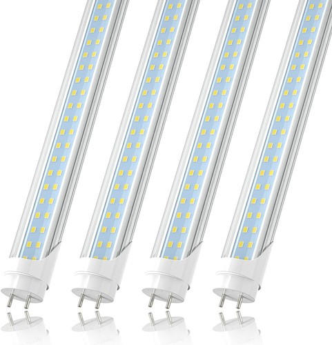 T8 4FT LED Tube Light Bulb G13 Bi-Pin 6500K T8 T10 T12 LED Shop Light ...